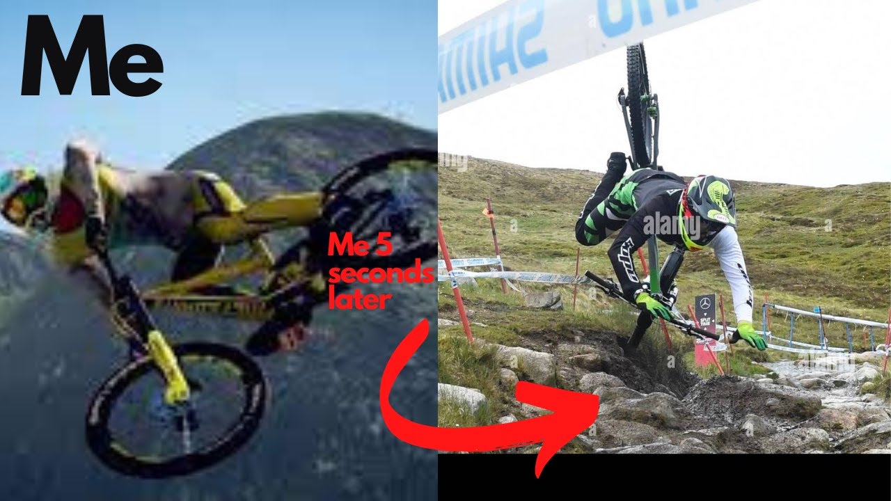 Crashing my way into Descenders! - YouTube