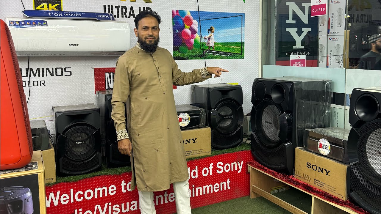 Sony SHAKE-X10D | High Power Home Audio System with DVD - YouTube
