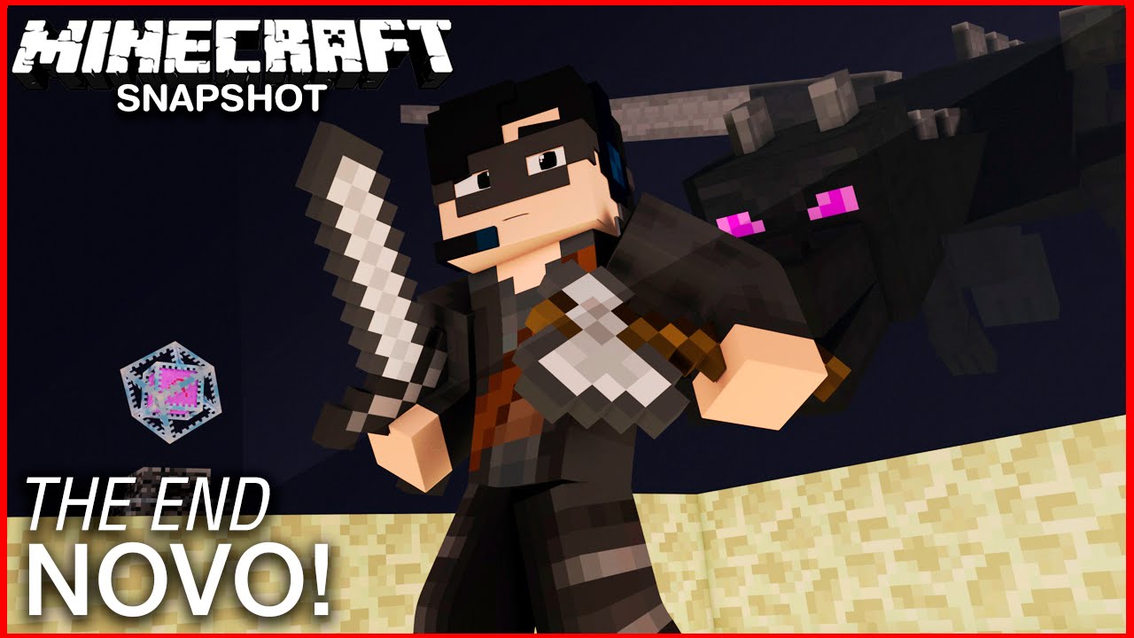 Minecraft: THE END NOVO! - Snapshot 15w31b (1.9) - YouTube