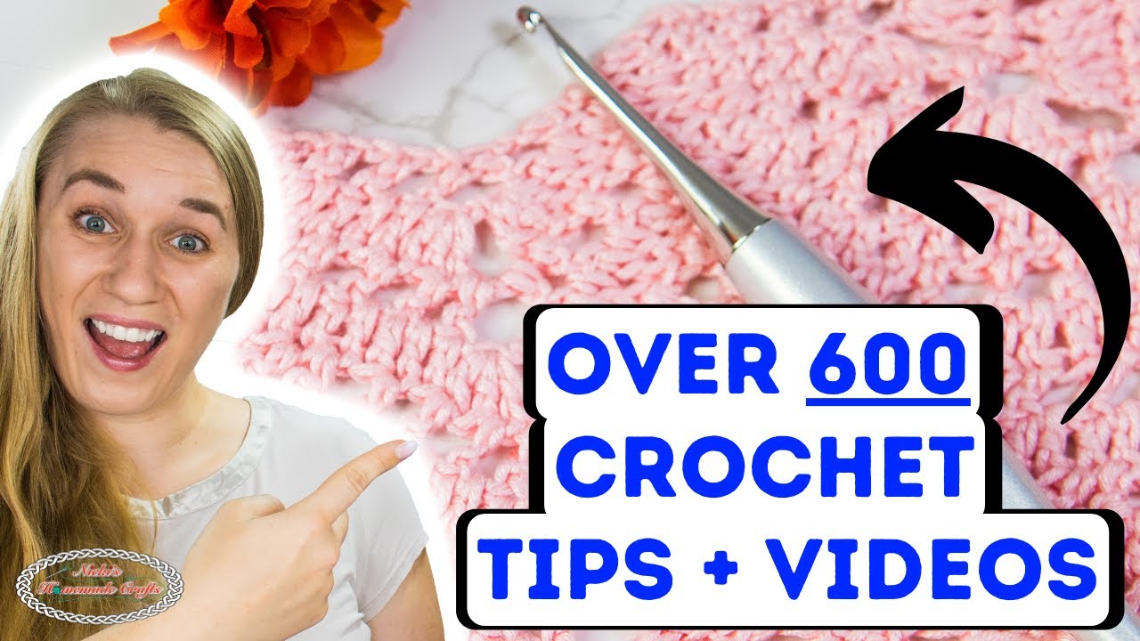 Get OVER 600 Crochet Tips +Huge Tricks AD-FREE - CROCHET TIPS PARTY ...