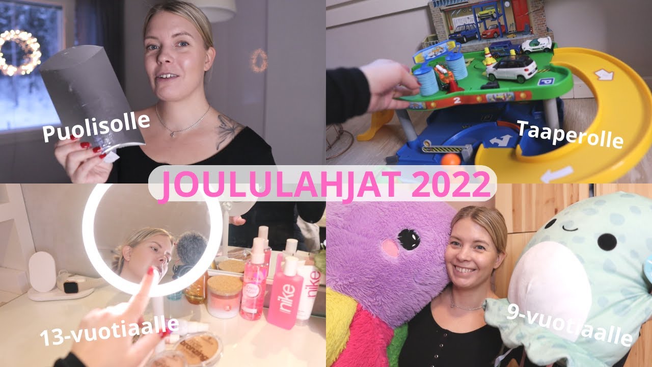 JOULULAHJOJEN ESITTELY - YouTube