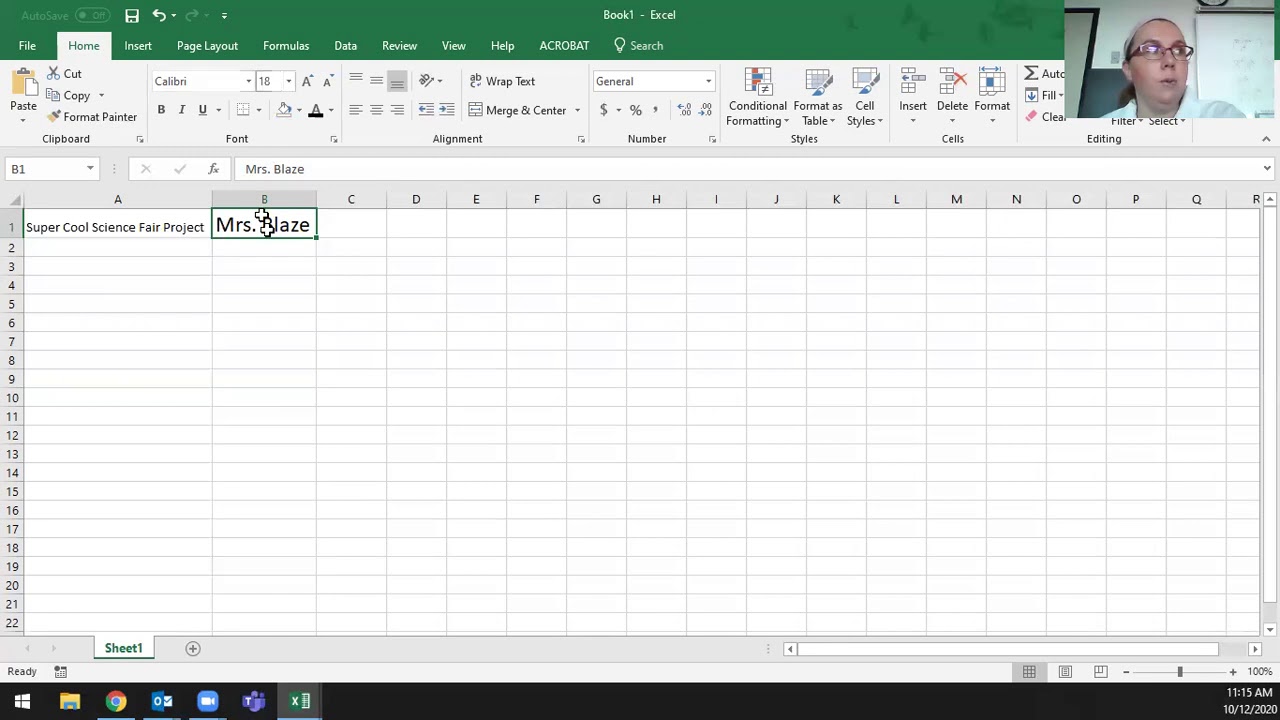 1 Excel Basics - YouTube