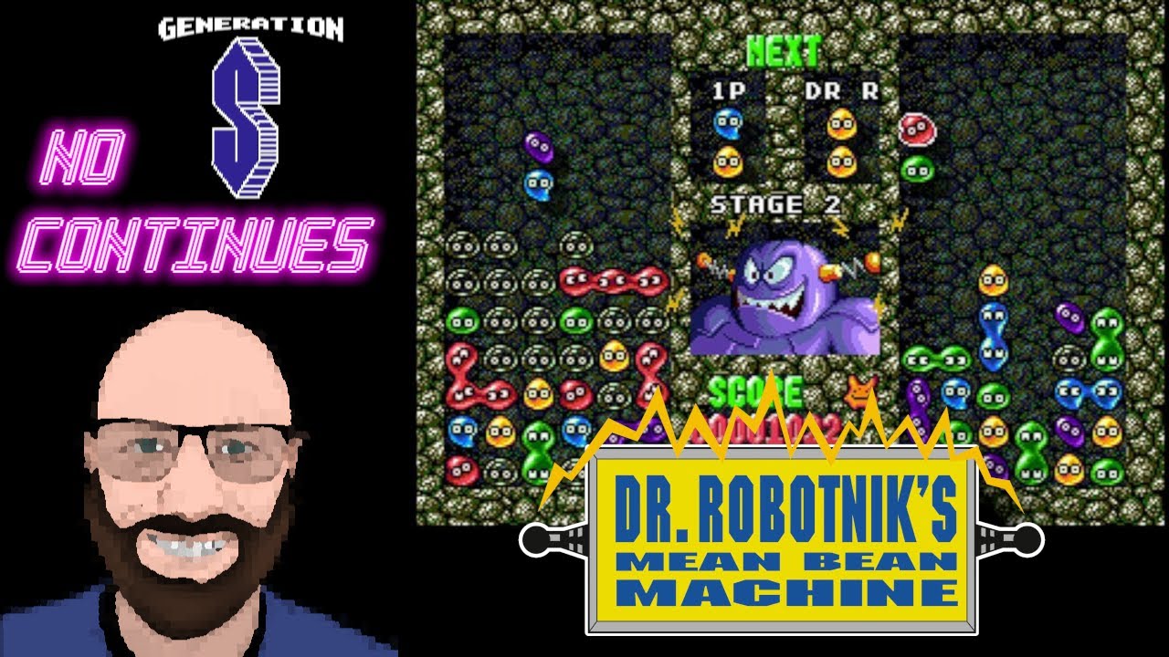 Sega Genesis -Dr Robotnik's Mean Bean Machine - No Continues #7 - YouTube