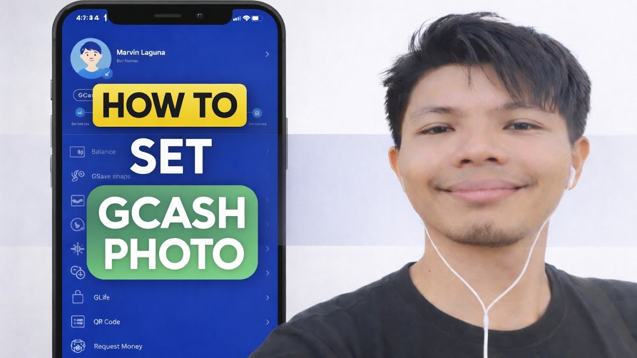 How to change profile picture in Gcash App/DUDZ MUSIC - YouTube