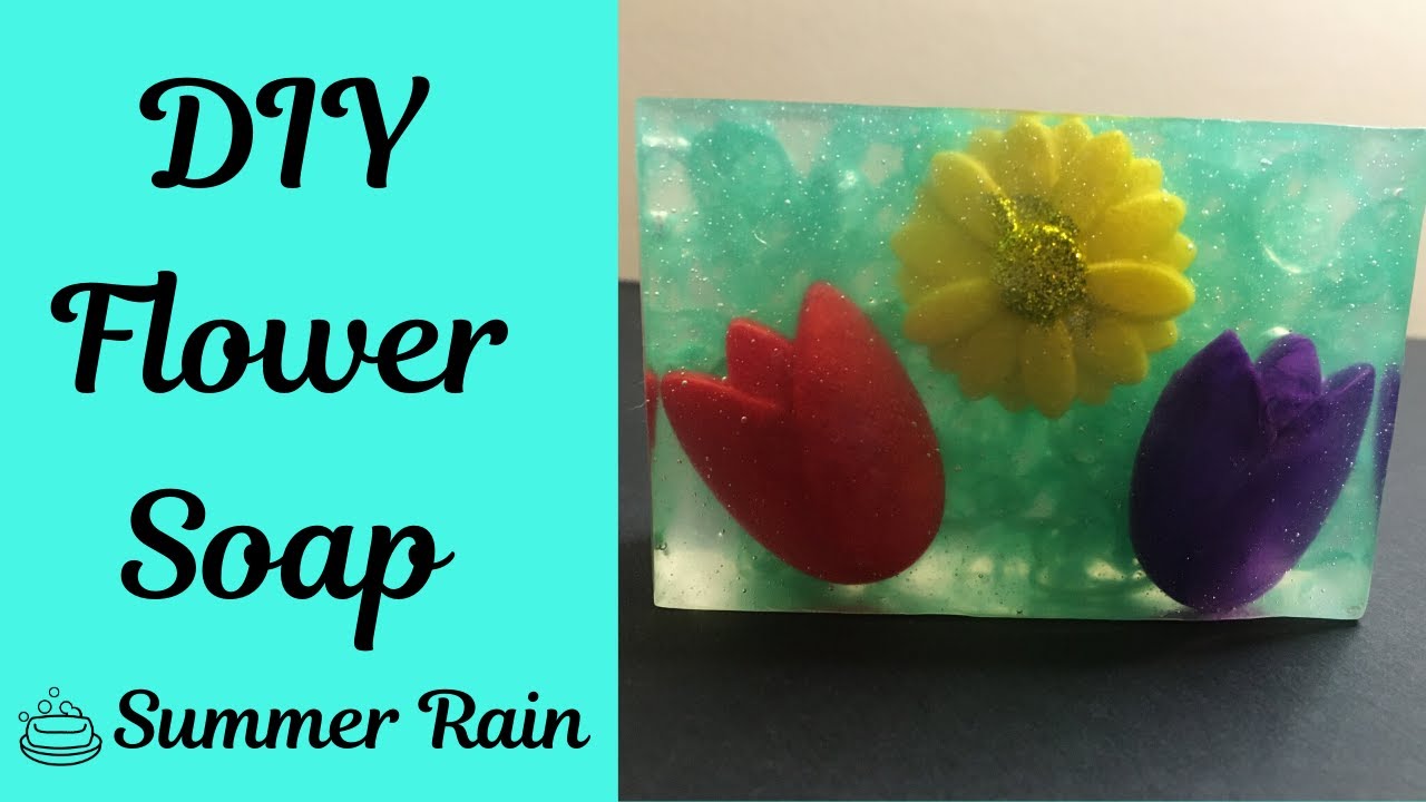 Making a Spring Floral Soap - Advanced Melt and Pour Techniques ...