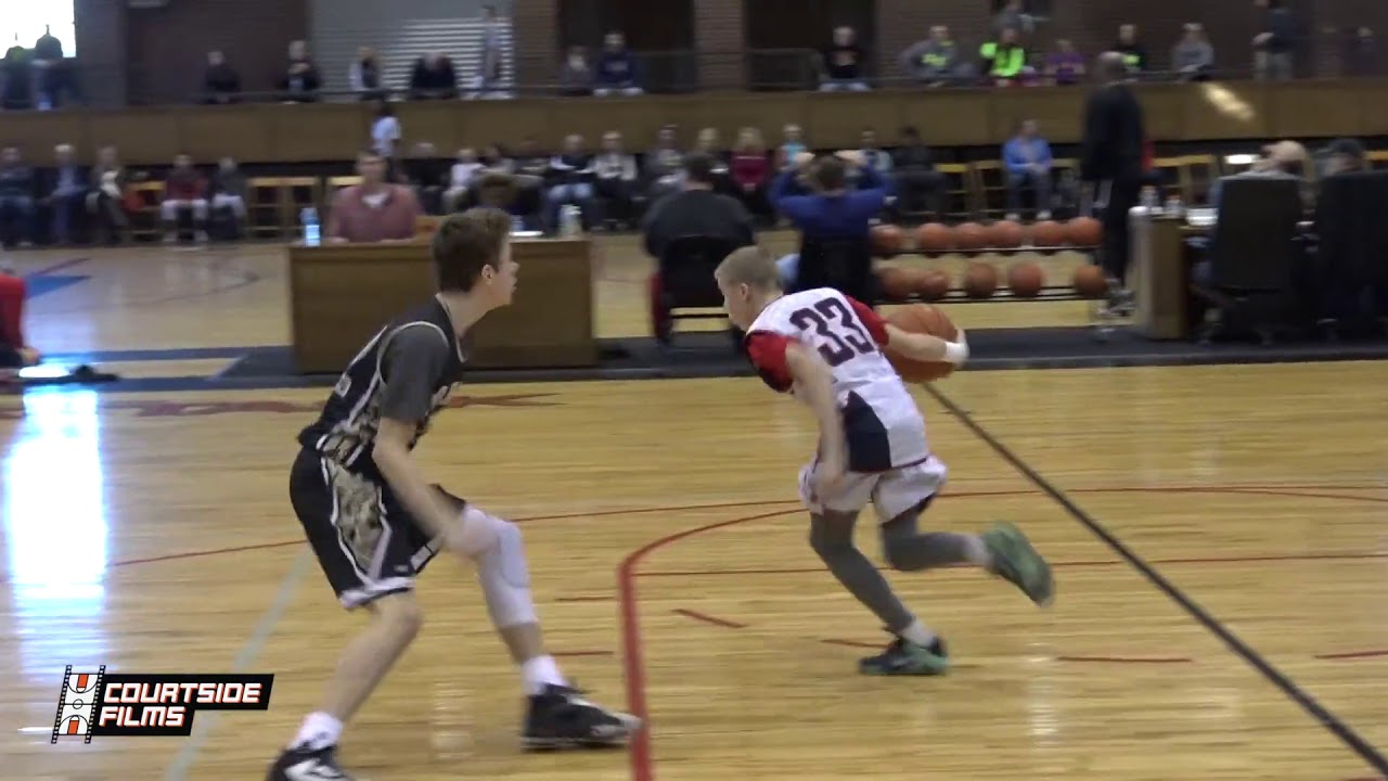 8th Grade PG Nathaniel Mueller Mixtape @ Iowa AAU State! - YouTube
