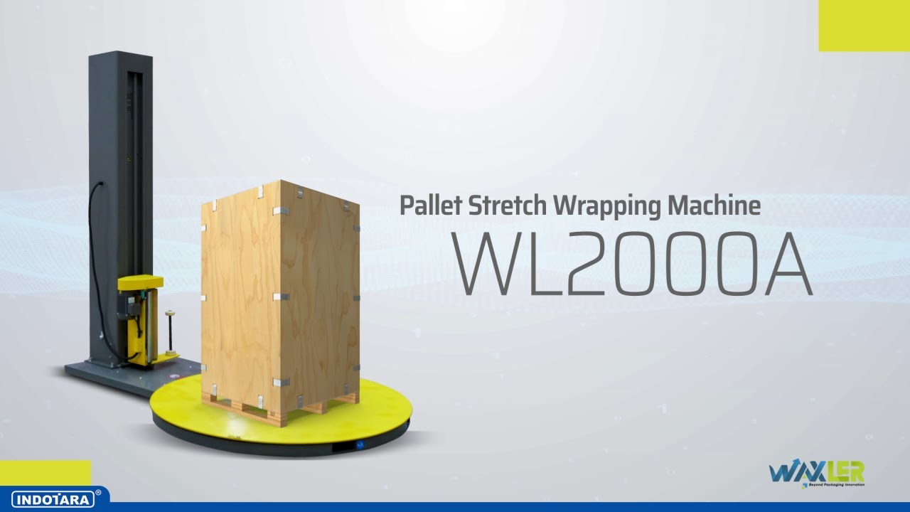 JUAL MESIN WRAPPING PALLET - WAXLER PALLET STRETCH WRAPPING MACHINE ...