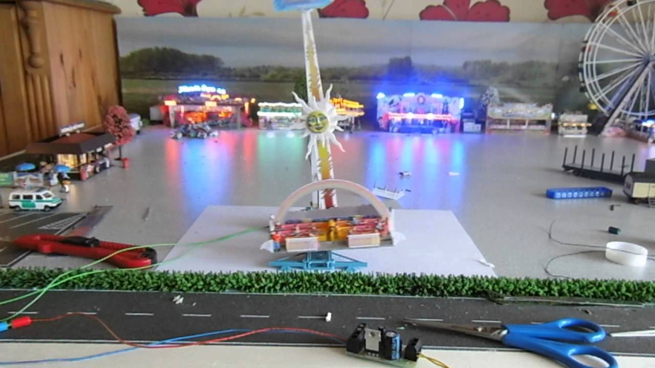 Faller Rainbow Probelauf Handsteuerung Rechts.-Linkslauf - YouTube