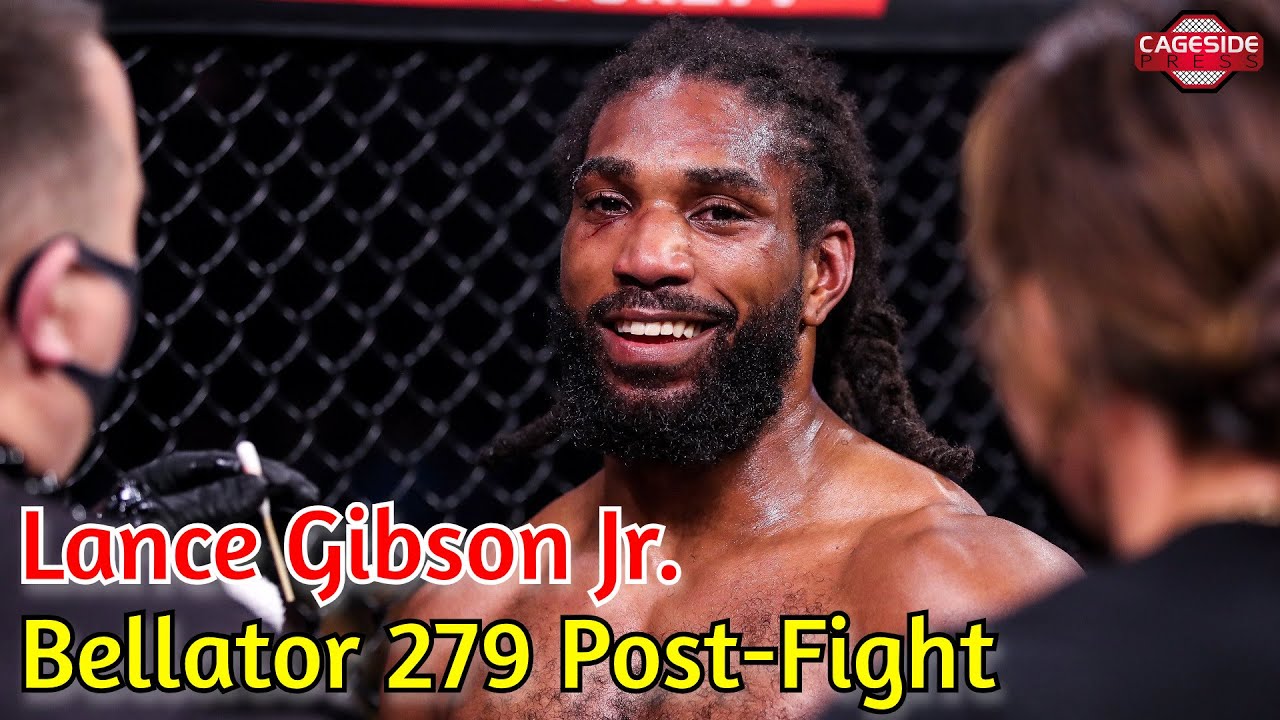 Bellator 279: Lance Gibson Jr. up ranked opponents, will fight who ...