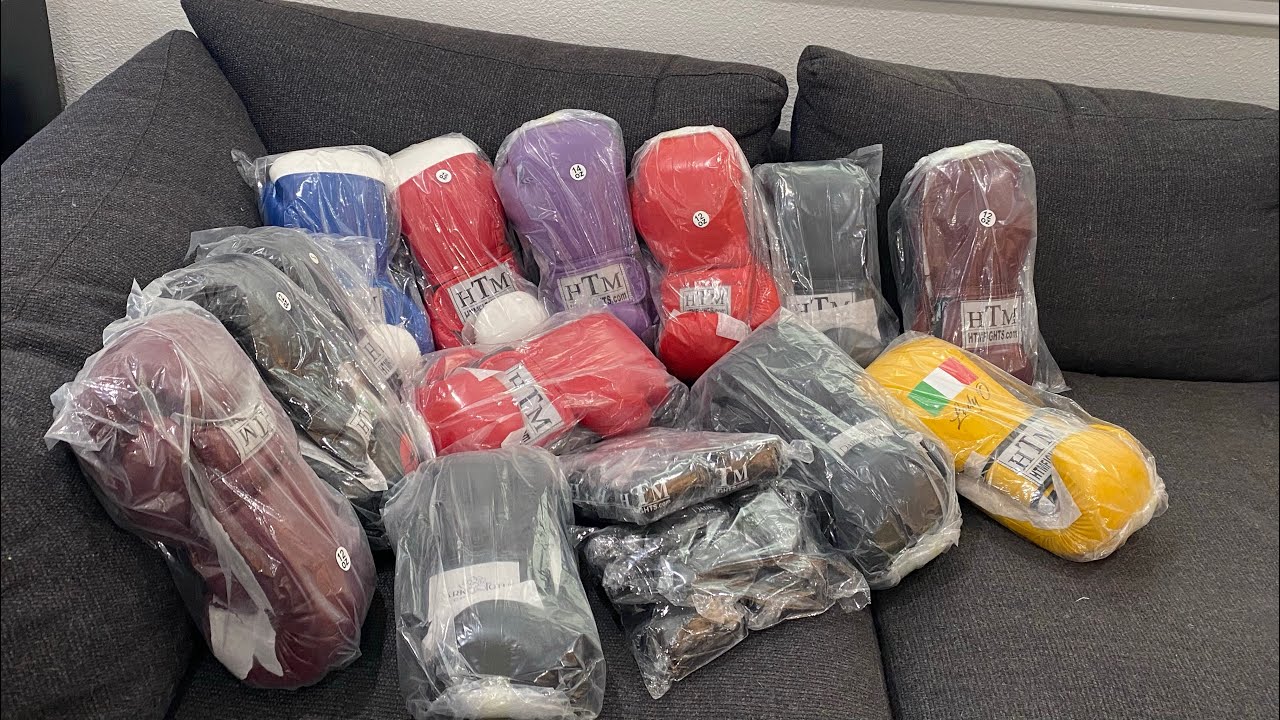 HTM Custom Boxing Glove unboxing! - YouTube