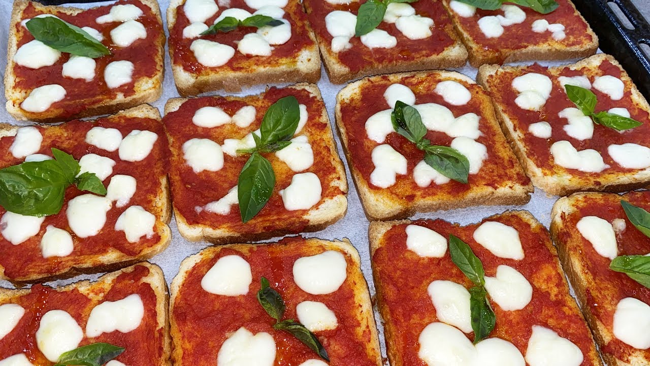 PIZZETTE SFIZIOSE CON PANCARRE - YouTube