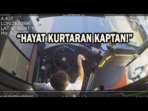 İETT Kaptanı Hayat Kurtardı! Bayılan Yolcuyu Otobüsle Acile Yetiştirdi