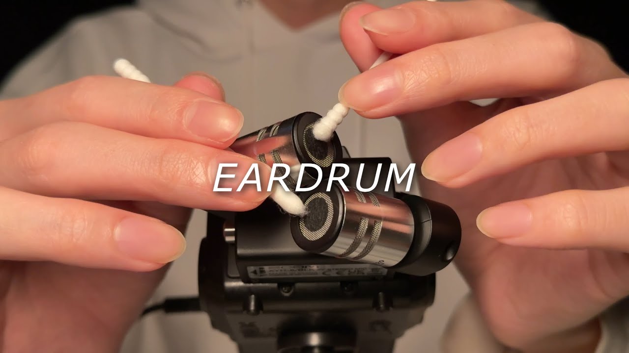 ASMR Scratching an Eardrum Mic with various Earpick(No Talking) - YouTube