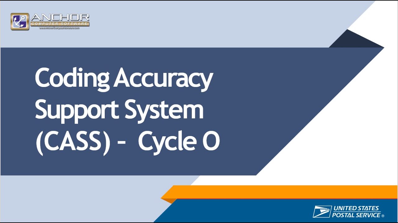 CASS Cycle O Webinar - YouTube