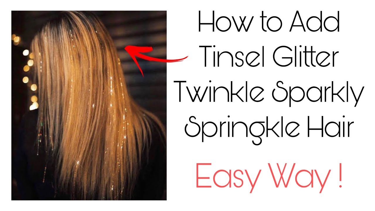 How To Add Tinsel Sparkly Glitter Twinkle Hair In Easy Way Bahasa Cara Memasang Rambut Tinsel how-to-add-tinsel-sparkly-glitter-twinkle-hair-in-easy-way-bahasa-cara-memasang-rambut-tinsel