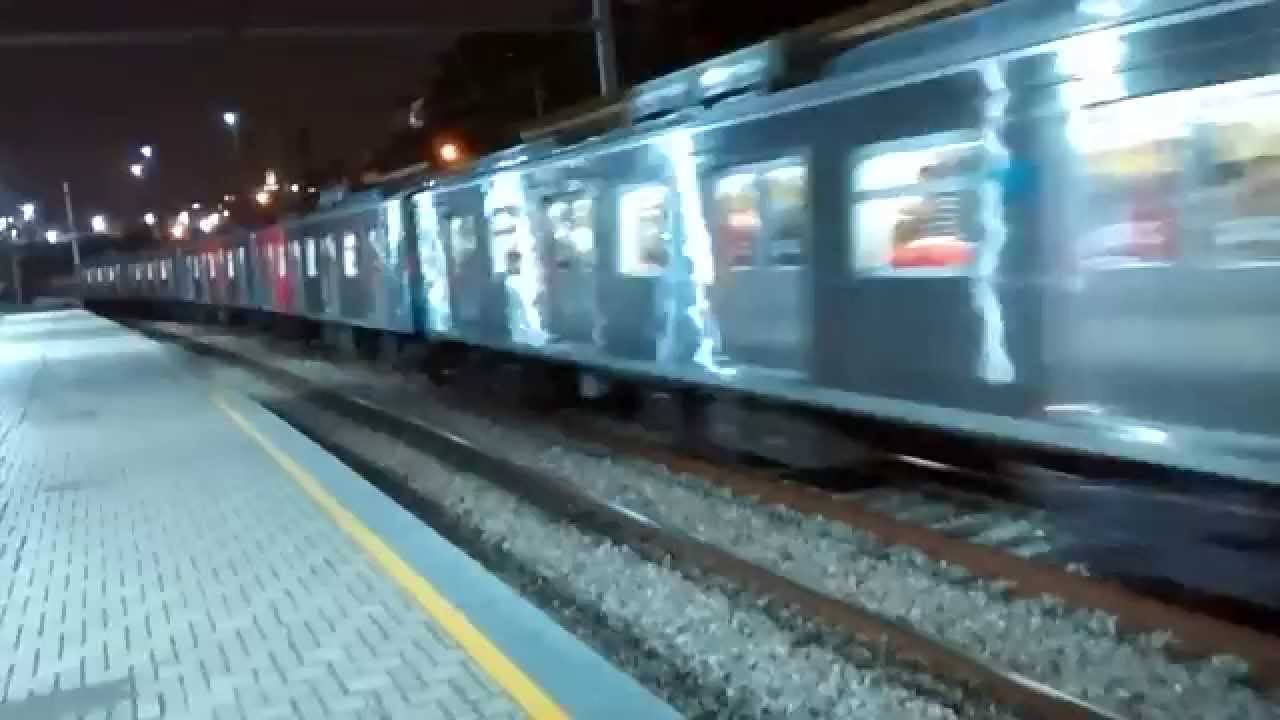 Supervia Alstom Série 4000 Partindo da Central do Brasil, Expresso ...