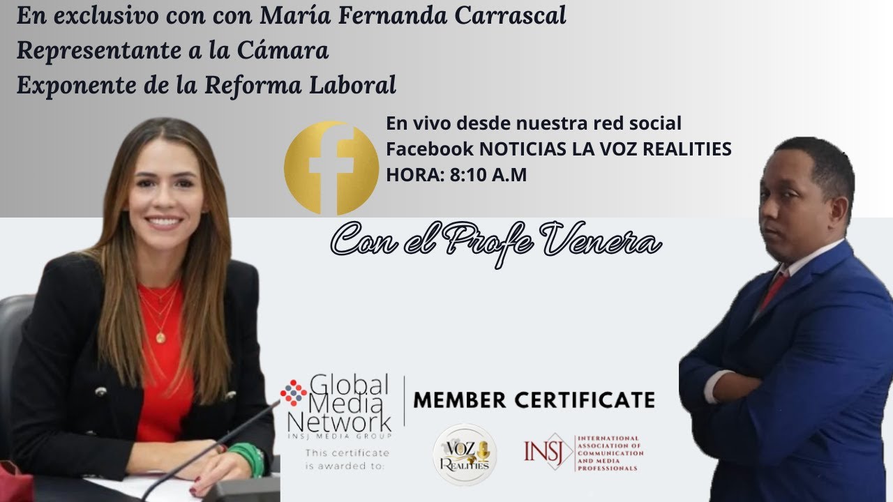 Entrevista con la Representante a la Cámara, María Fernanda Carrascal ...