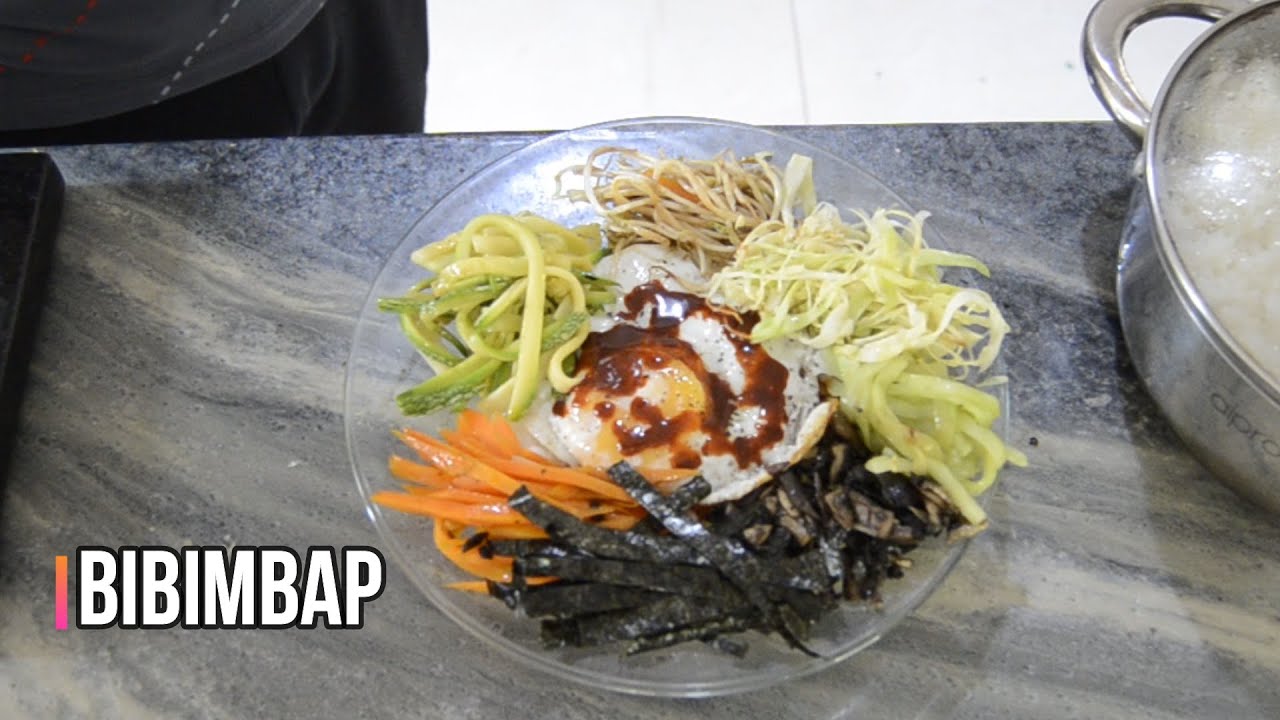 EL PLATILLO COREANO MAS FACIL - BIBIMBAP - Receta sencilla perrona ...