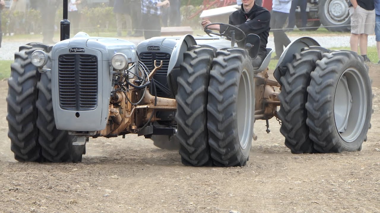 Special Built Ferguson FE35 Tandem Tractor - YouTube