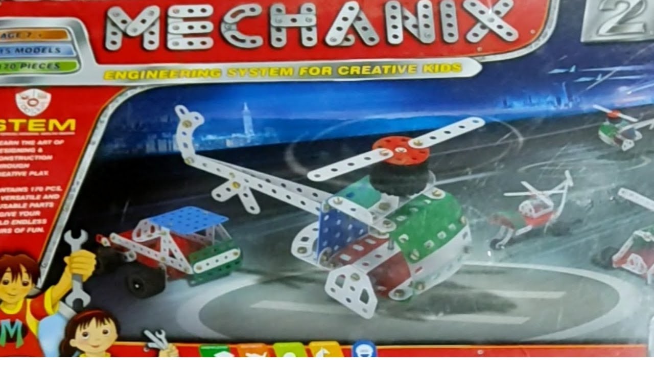 mechanix 2,mechanix toys making Engineering system for creative kids ...