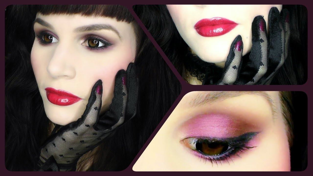 Gothic Makeup, "Winterberry" - YouTube