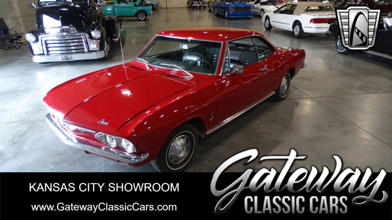 1968 Chevrolet Corvair Gateway Classic Cars Kansas City #898 - YouTube