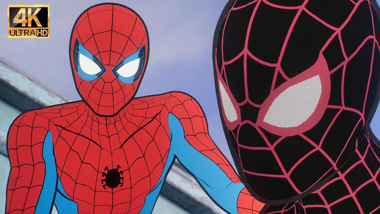 Your Friendly Neighborhood Spider-Man Suits Fighting Hunters (NG+ ...
