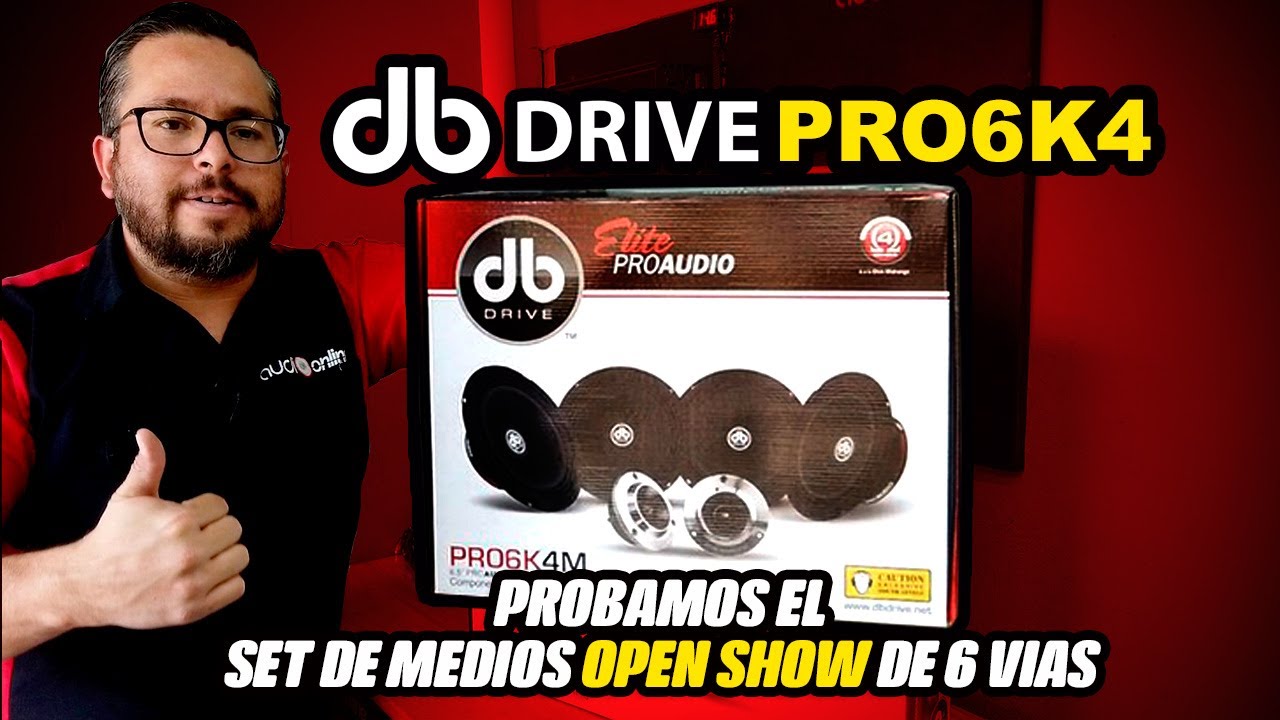 Probamos el set de medios Open Show de DB Drive PRO6K4M - YouTube
