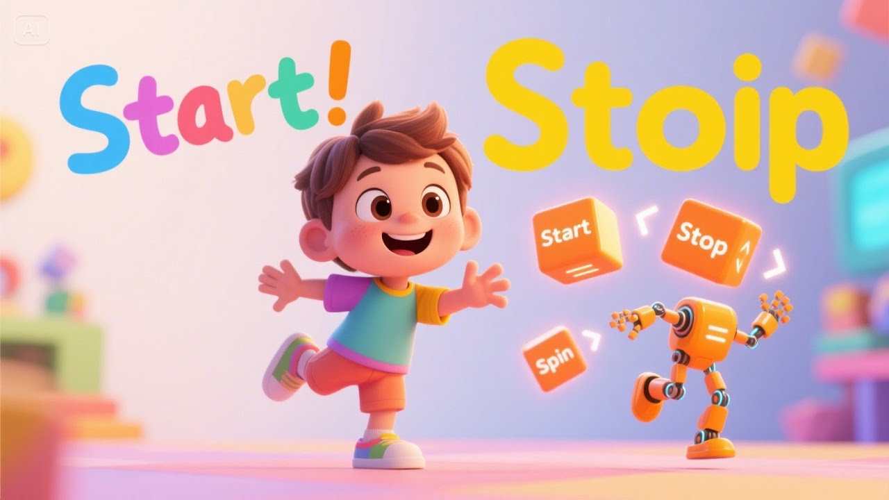 Robo Milo Dance Mode Activated – Power Up! | Fun Robot Dance Song for ...