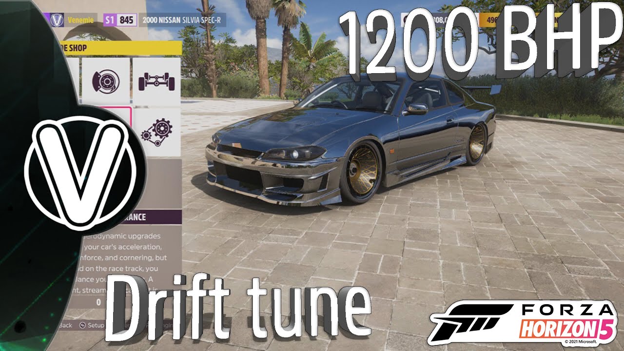 Forza Horizon 5 | Silvia S15 1200BHP Drift Build And Tune *Its A ...