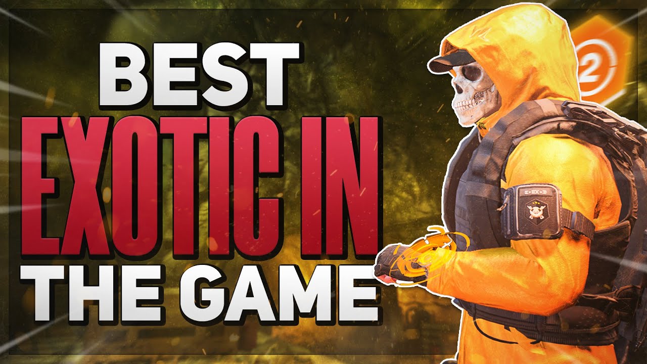 This NEW EXOTIC SMG will COMPLETELY CHANGE THE GAME! - The Division 2 ...