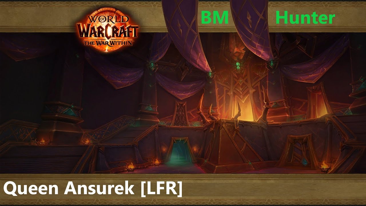 WoW TWW Raid: Nerub-ar Palace - Queen Ansurek [LFR] - YouTube