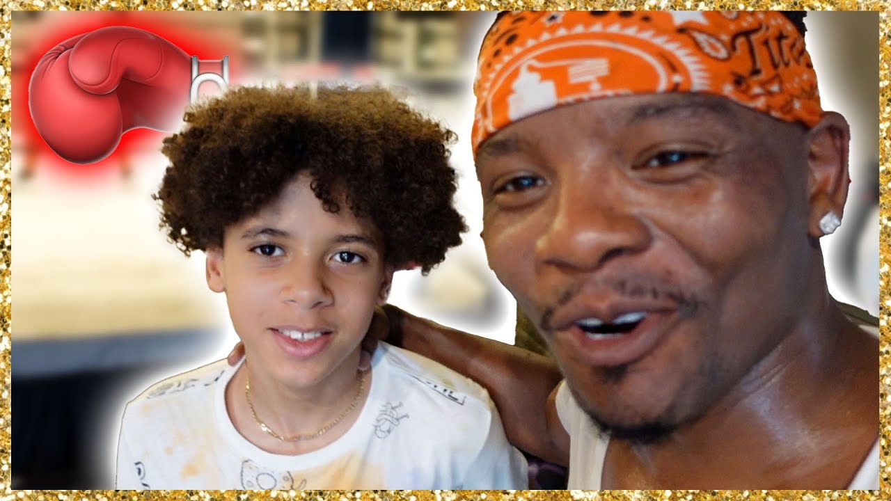 Father & Son DAY at the BOXING GYM 🥊 - YouTube