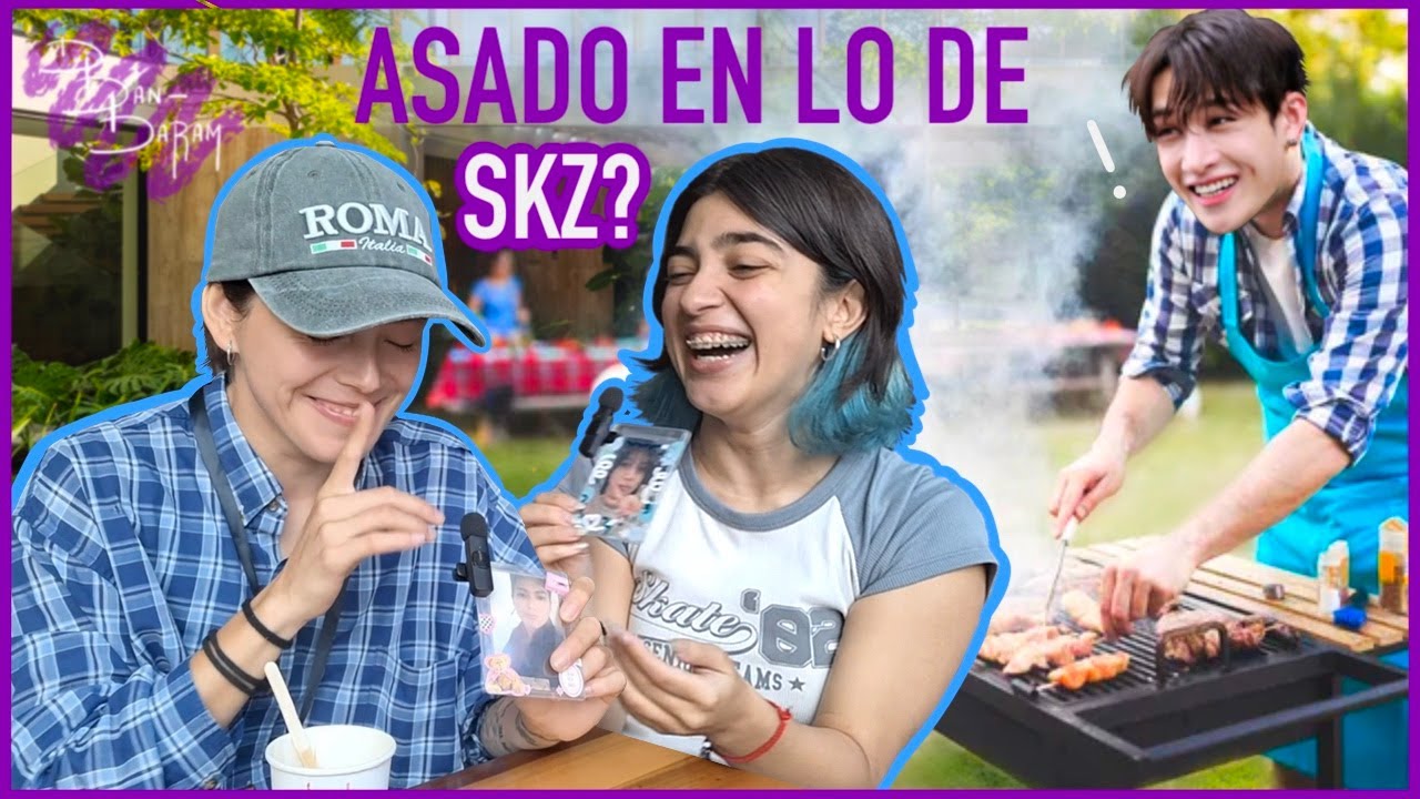 BangChan pone el asado? DÓNDE?! | Argentinizando al Kpop ft. Andy ...