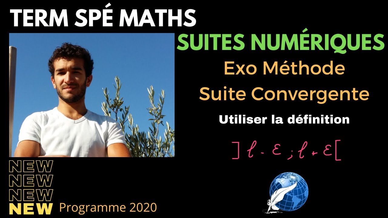 [TERM SPÉ MATHS] DÉTERMINER LIMITE D'UNE SUITE CONVERGENTE EN UTILISANT ...