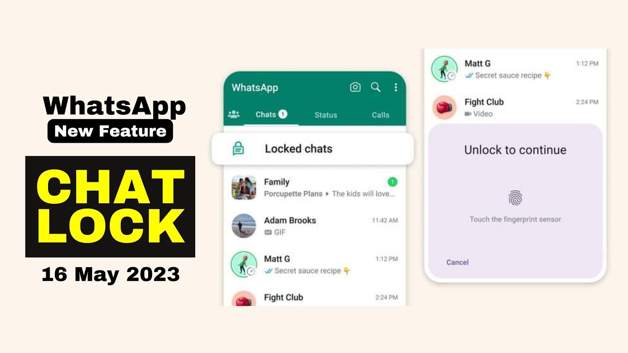 WhatsApp Chat Lock Feature | Detailed Video | Digital Ahedul - YouTube