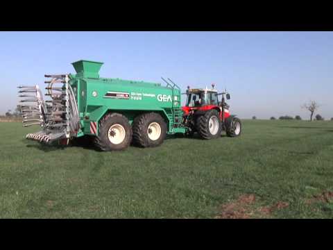 GEA Houle slurry tanker - YouTube