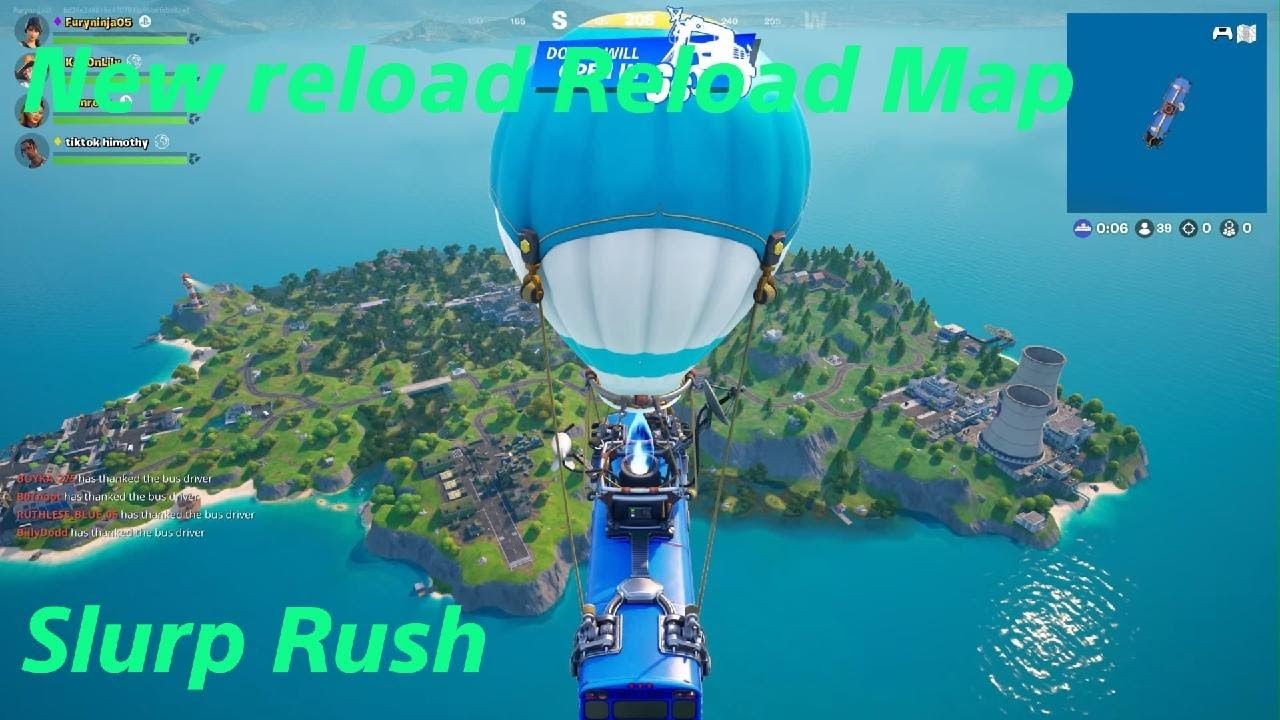 New reload update slurp rush - YouTube