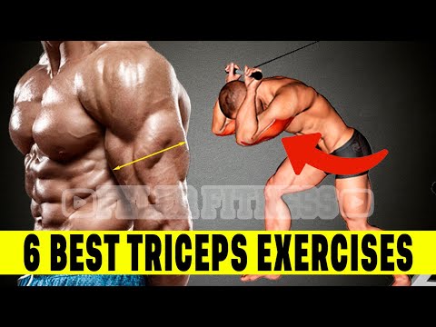 Top 6 Best Tricep Exercises To Build Bigger Arms