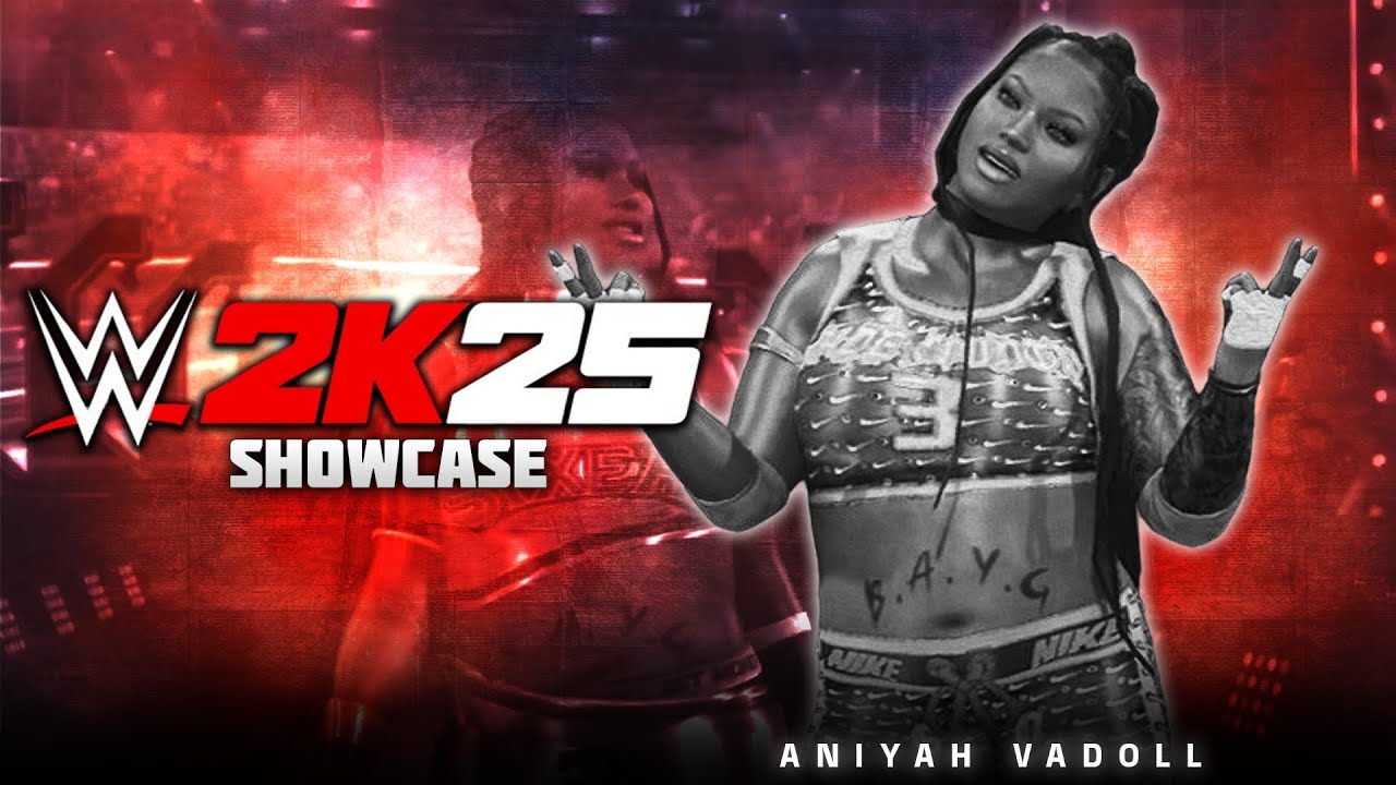 WWE 2K25 - Aniyah VaDoll COH Showcase - YouTube