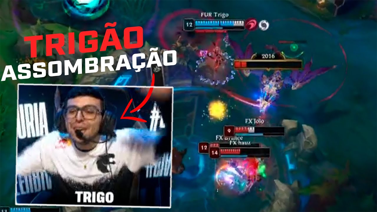 O que o TRIGOD fez nessa LUTA?? jogou MUITO! - YouTube