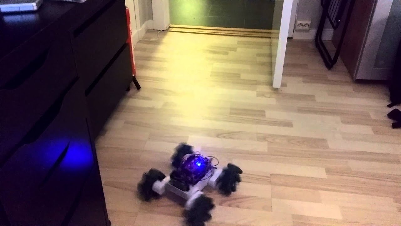 Rover 5 - Vex Mecanum first run. - YouTube