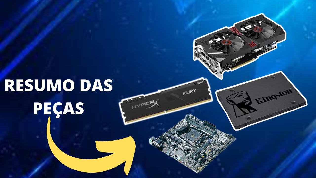 Resumo de todas as peças do computador - YouTube