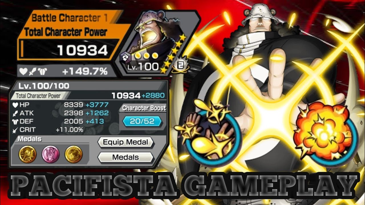 PACIFISTA GAMEPLAY | ONE PIECE BOUNTY RUSH | OPBR - YouTube