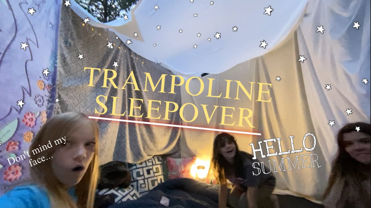 An Insane Trampoline Sleepover… // Annika’z life - YouTube