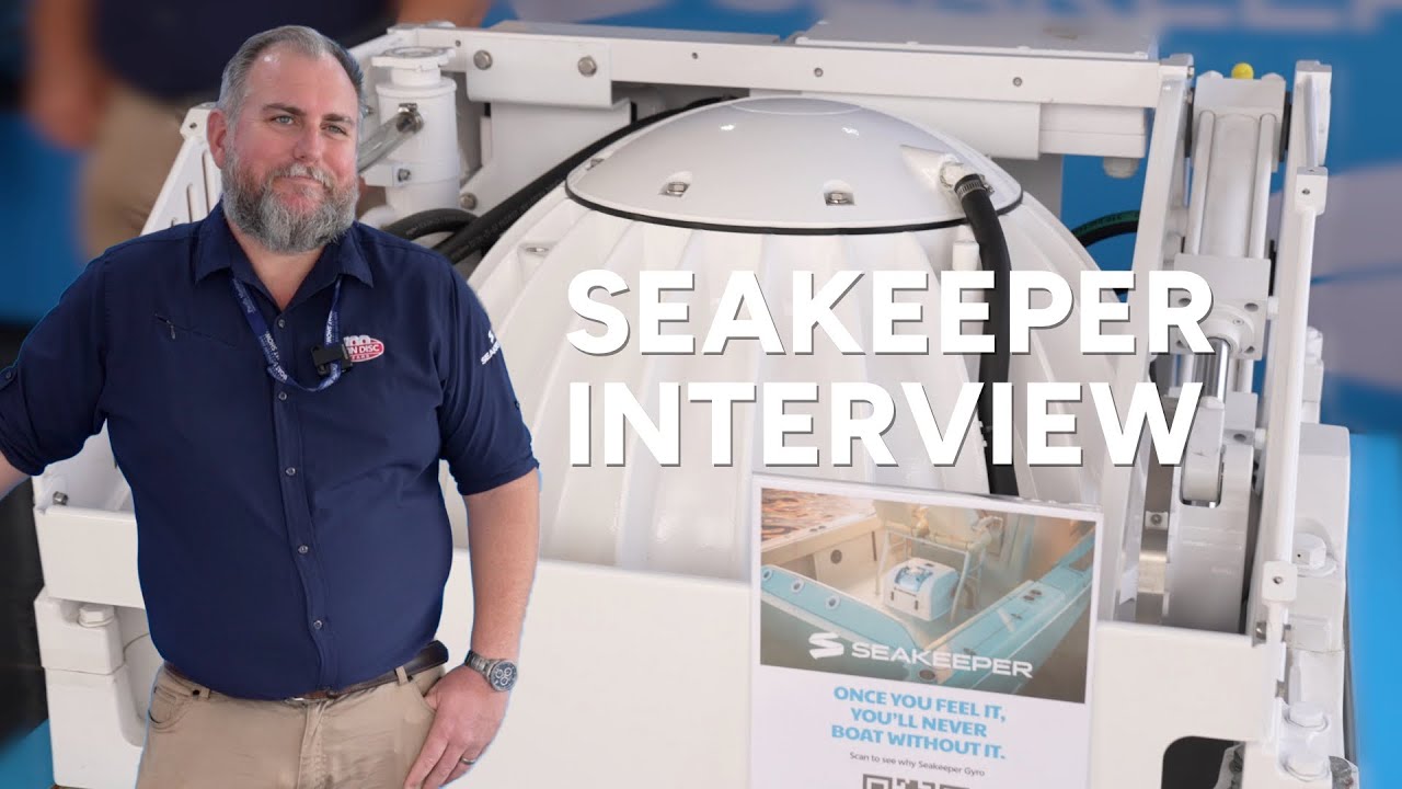 Seakeeper Gyro Stabilisers - Interview at Sanctuary Cove Boat Show ...