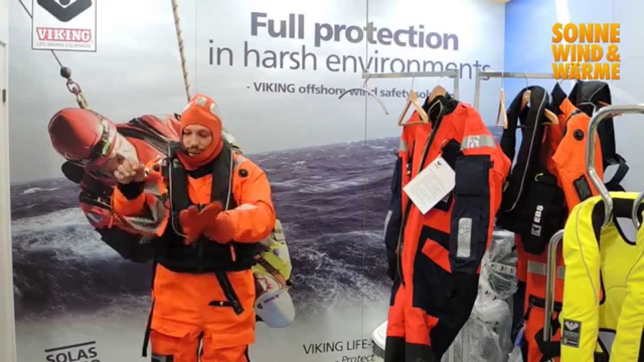 Viking Life-Saving Equipment auf der Husum Wind 2015 - YouTube