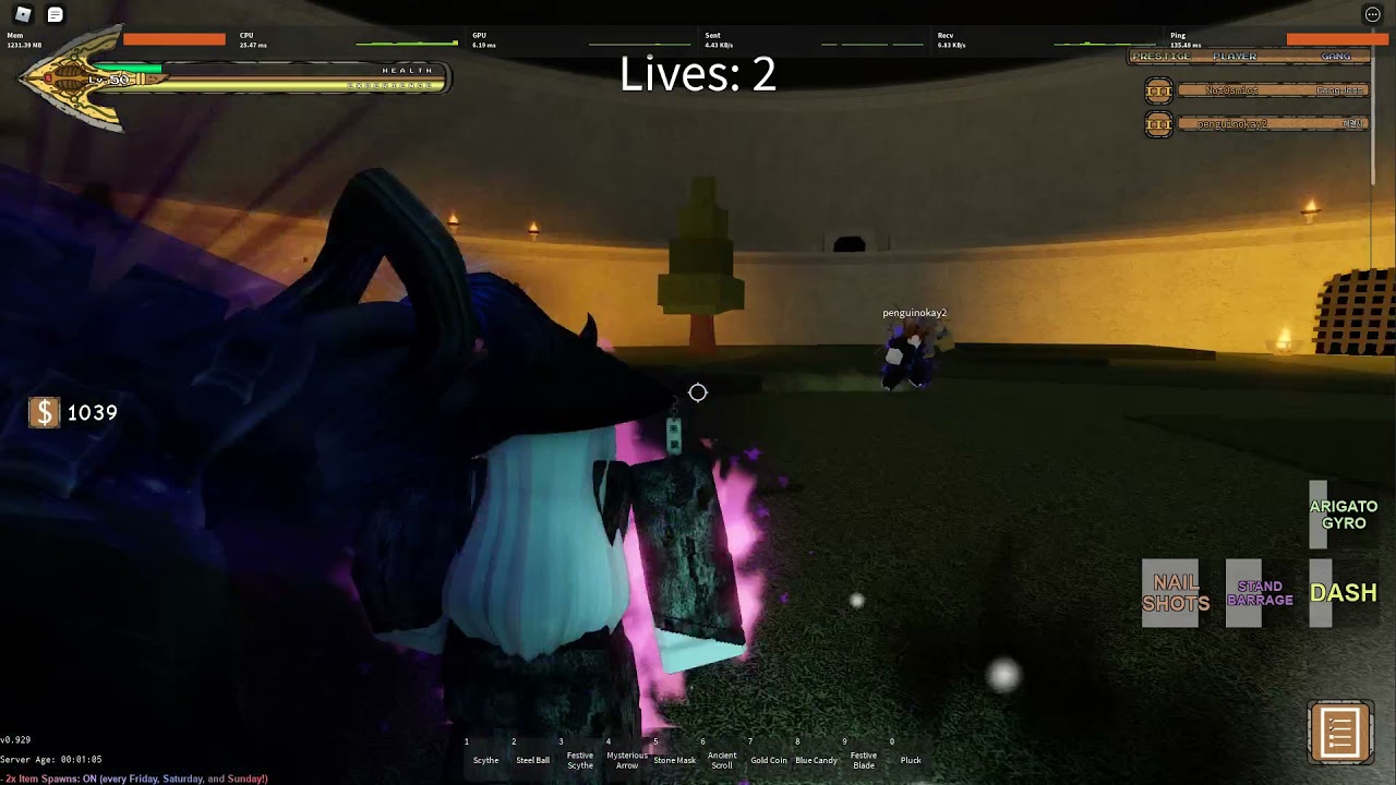 [YBA] scr moment - YouTube