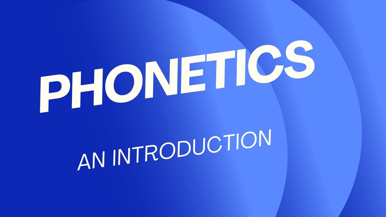 Phonetics - YouTube