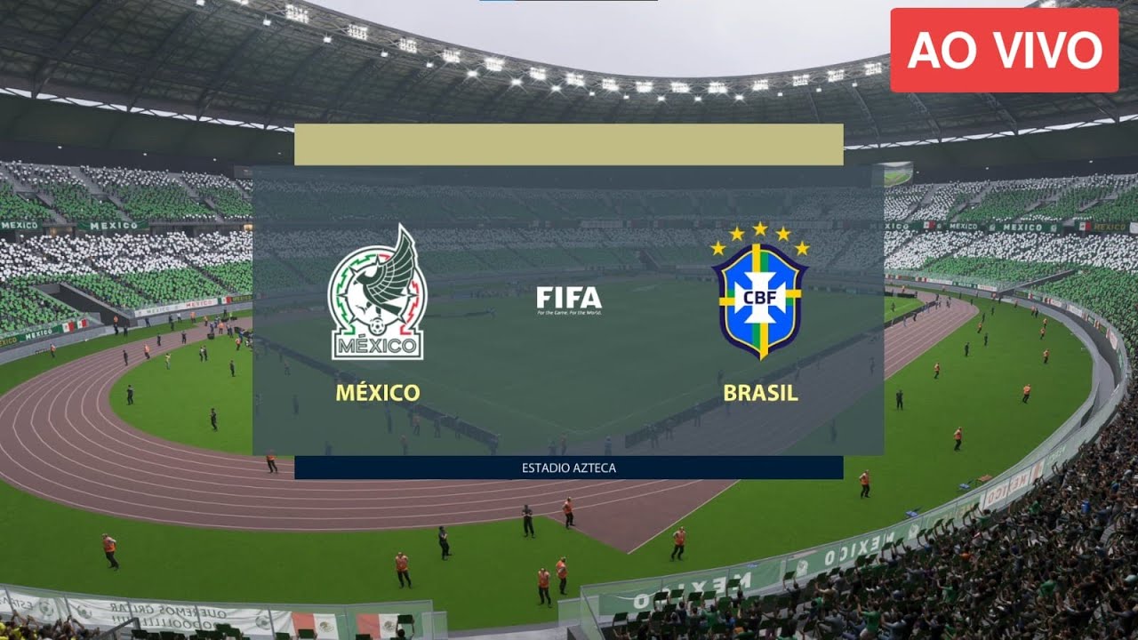 BRASIL x MEXICO - Amistoso - YouTube